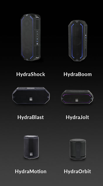 Altec Lansing Hydra Speakers | Waterproof Bluetooth Wireless Speakers