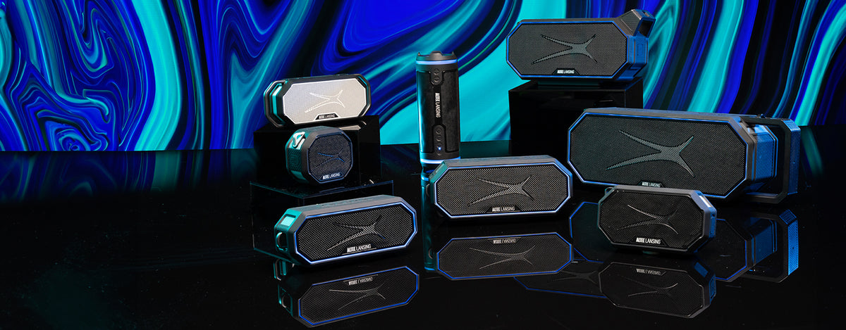 Altec Lansing Hydra Speakers | Waterproof Bluetooth Wireless Speakers