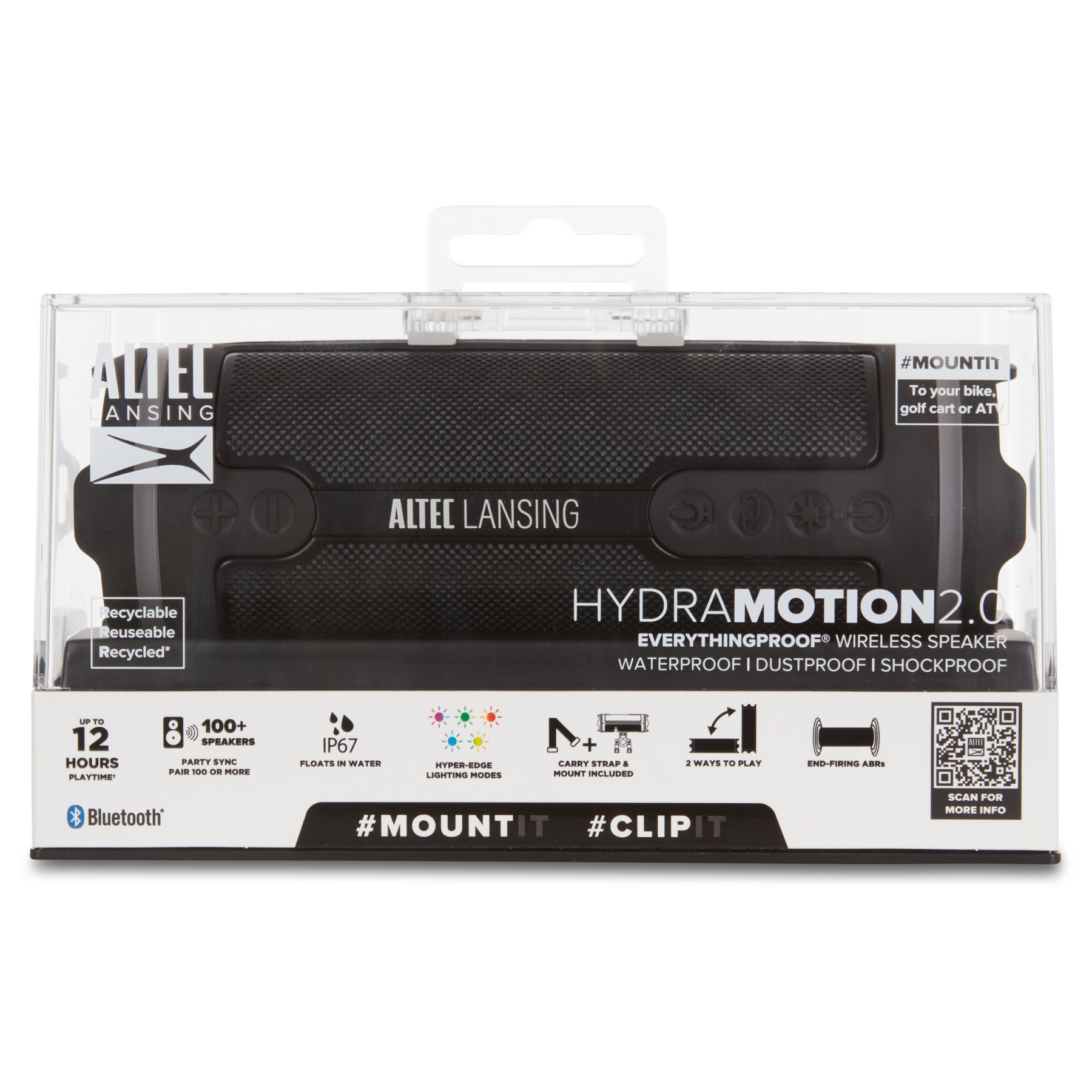 Shop HydraMotion 2.0 Speaker – 12H Playtime | Altec Lansing