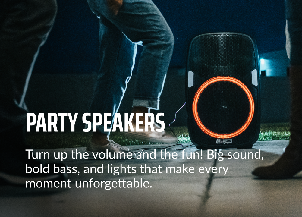Altec Lansing | Party Speakers | Wireless Bluetooth Speakers